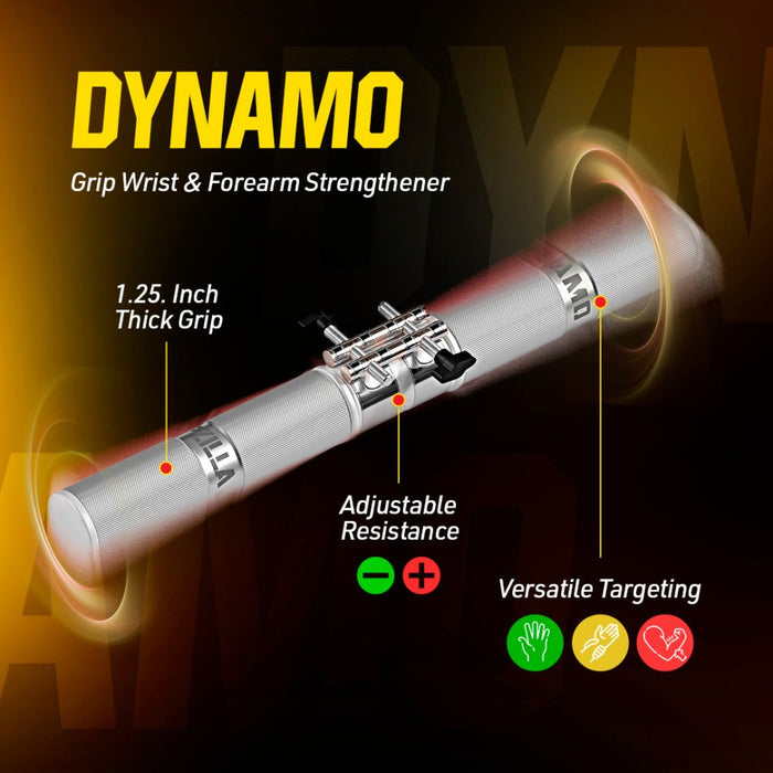 Tired Of Weak Wrists? Try Gripzilla Dynamo For Massive Gains