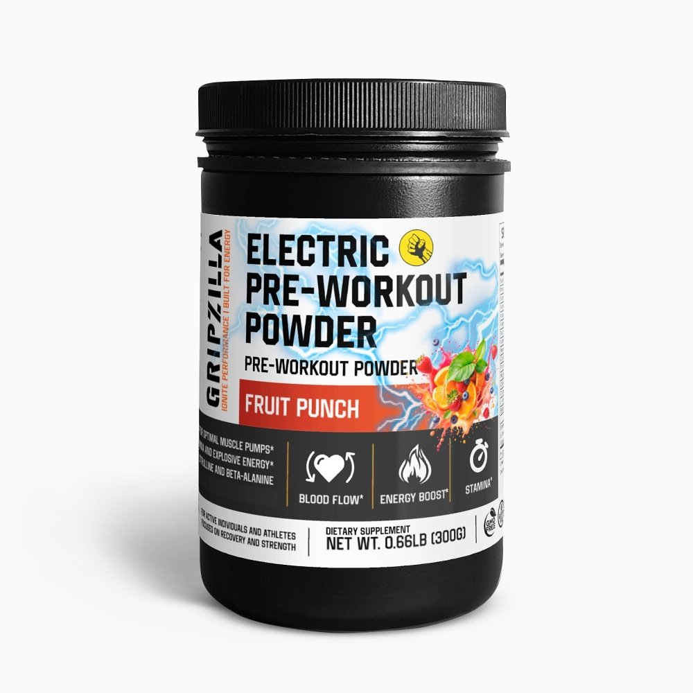 Nitric Shock Pre-Workout Powder (Fruit Punch)