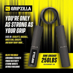 Bone Crusher 250LB Gripper For Forearm Expansion – Gripzilla